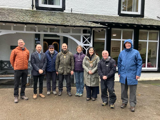 The Lord Mayor visits Ghyll Head - Manchester Outdoor Education Trust
